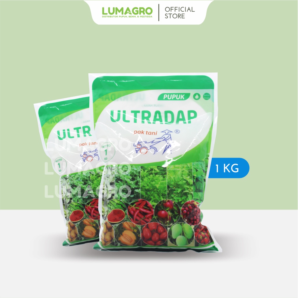 Jual Pupuk Ultradap Pak Tani 1kg Nitrogen Phospate Saprotan Utama ...
