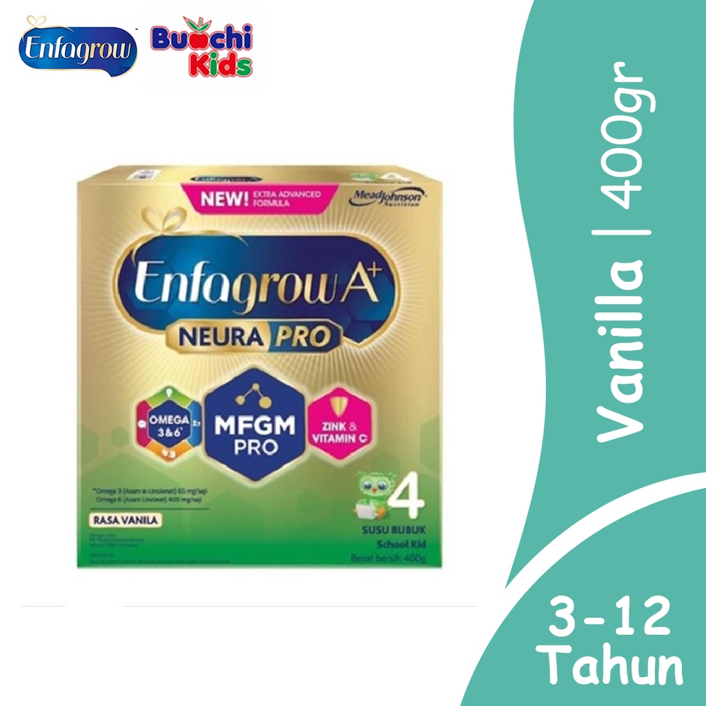 Jual Enfagrow 4 A+ vanila 400gr 800gr | Shopee Indonesia
