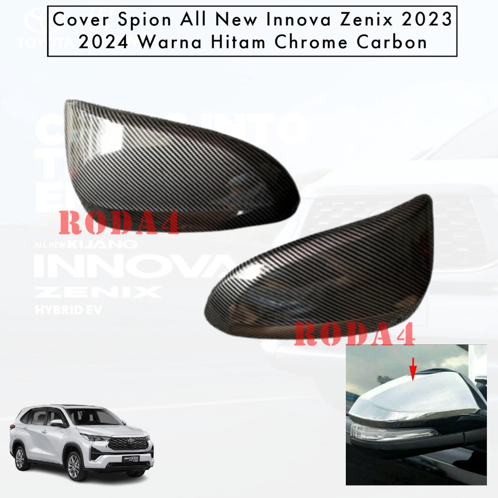 Jual Cover Spion Innova Zenix Mirror Lamp Mobil Toyota 2023 2024 ...
