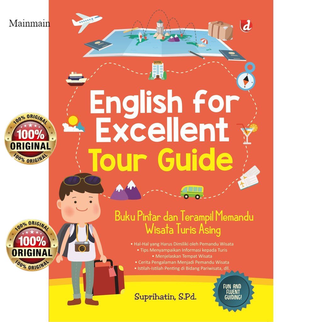 Jual Buku English for Excellent Tour Guide | Shopee Indonesia