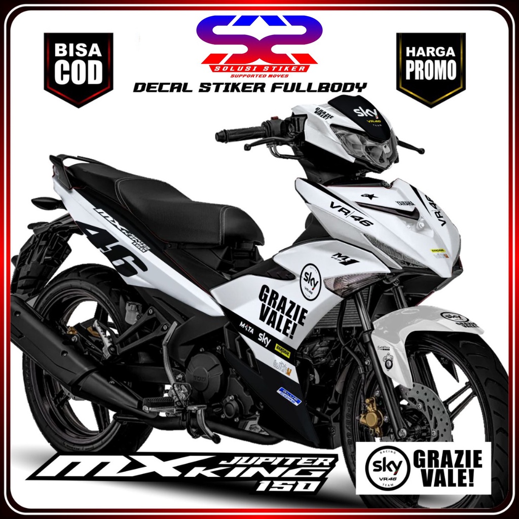 Jual Decal Stiker MX KING 150 Motif\Terbaru sticker Mx King 150 ...