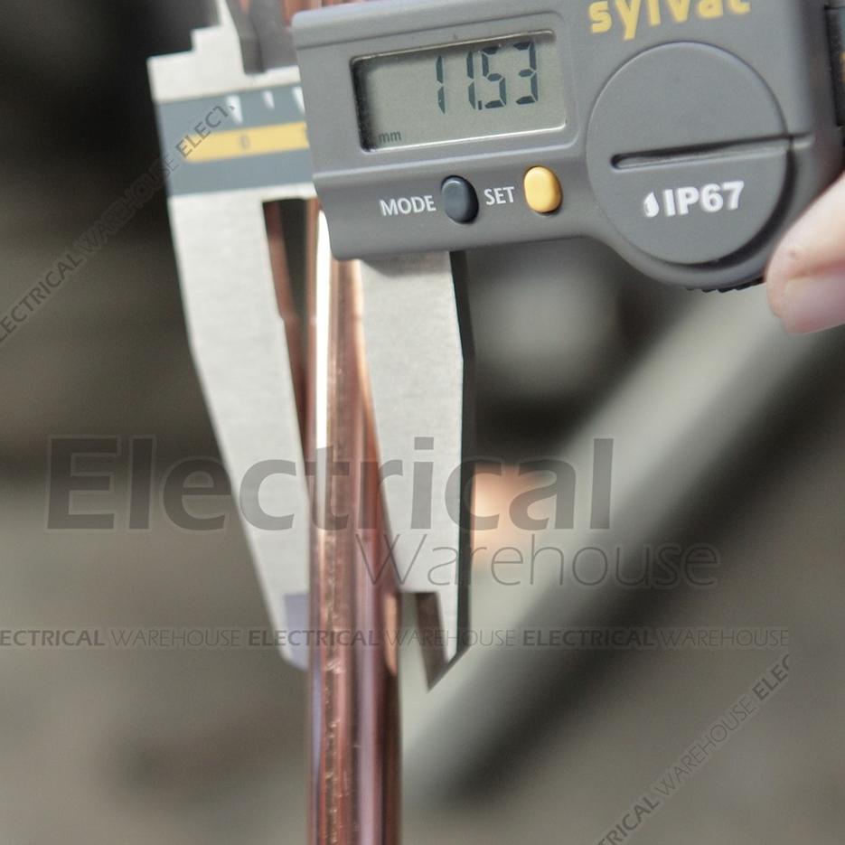 Jual Promo COPPER ROD TEMBAGA 1/2 Inch 3 Meter (GROUND GROUNDING ANTI ...