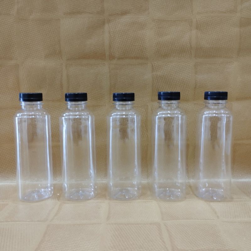 Jual botol plastik 250 ml/ botol almond 250ml/botol jelly/botol minuman ...