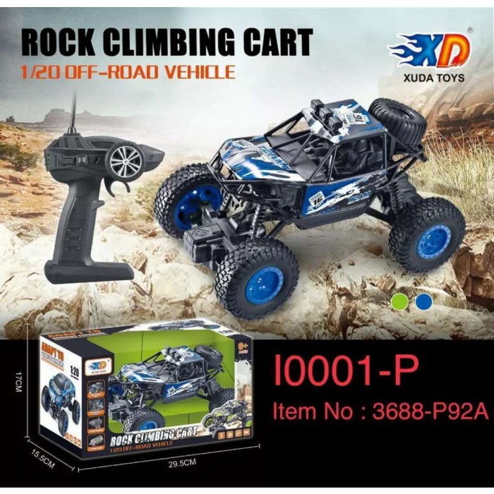 Jual RC Remote Control Rock Crawler Climbing Cart Mobil Remot Offroad ...