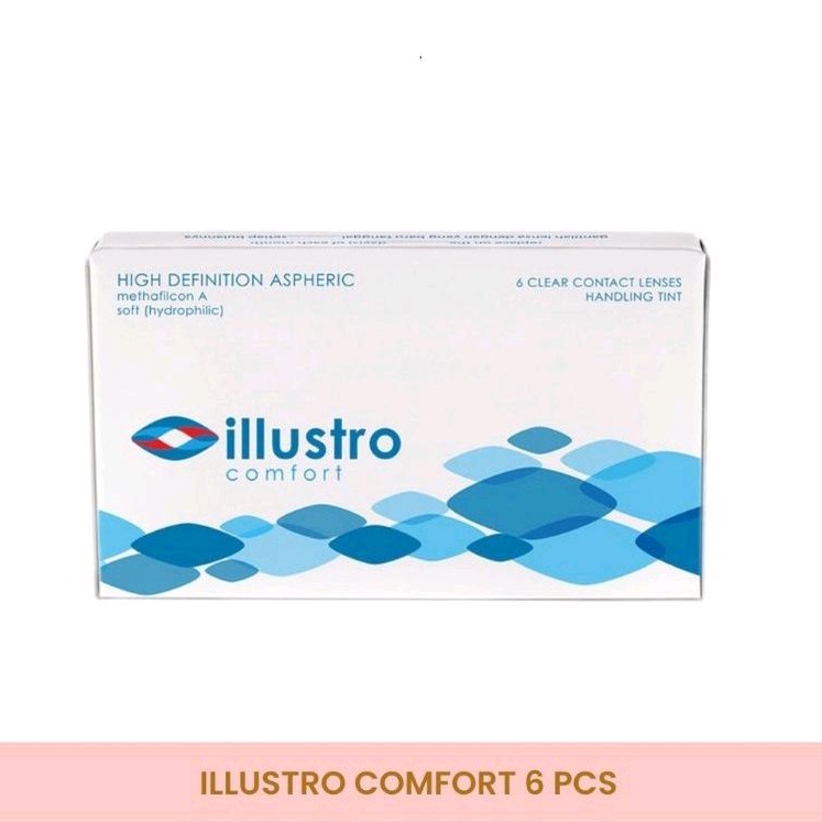 Jual Illustro Comfort Lensa Kontak Clear / Softlens Bening ILLUSTRO ...