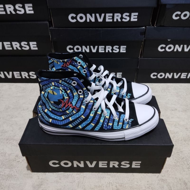 Jual Converse Chuck Taylor All Star Snake Print Hi - Black/Purple Dust ...