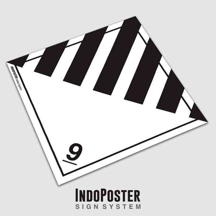 Jual Stiker Label Simbol B3 Transportasi PM 60 2019 - Kelas 9 Bahaya ...