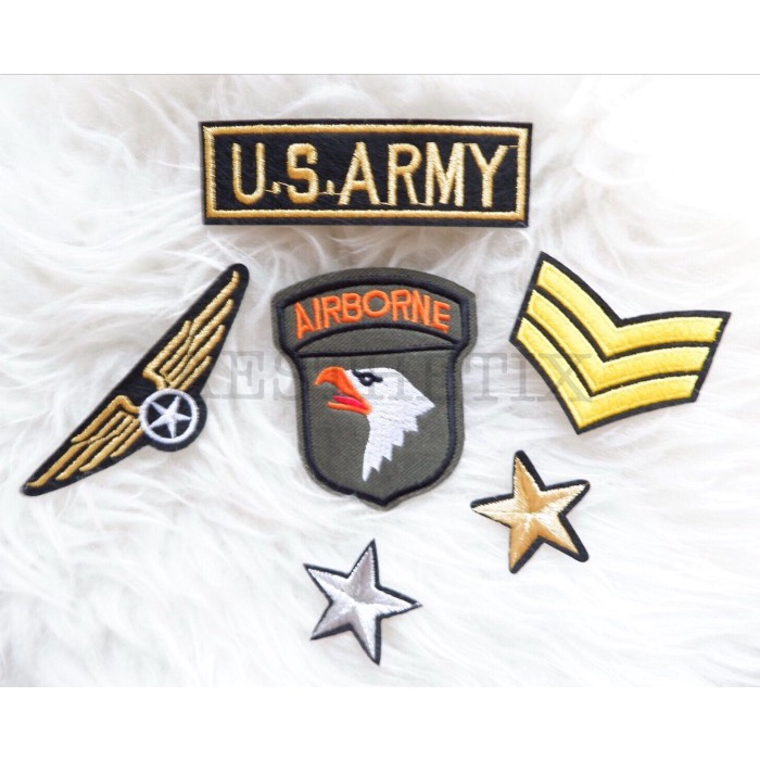 Jual TERMURAHArmy / Military Rank Patch Bordir / Patches / Emblem3.1.23 ...