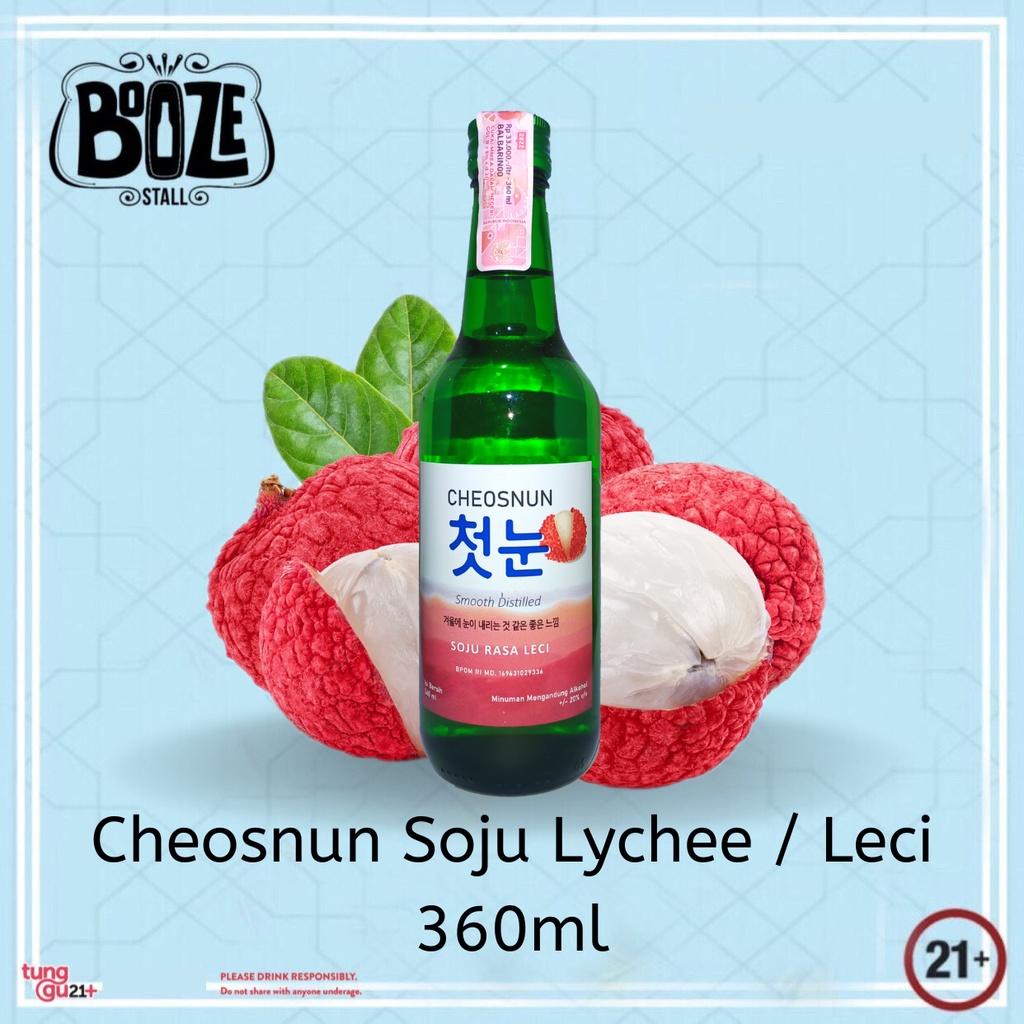Jual Cheosnun Soju Lychee / Leci 360ml | Shopee Indonesia