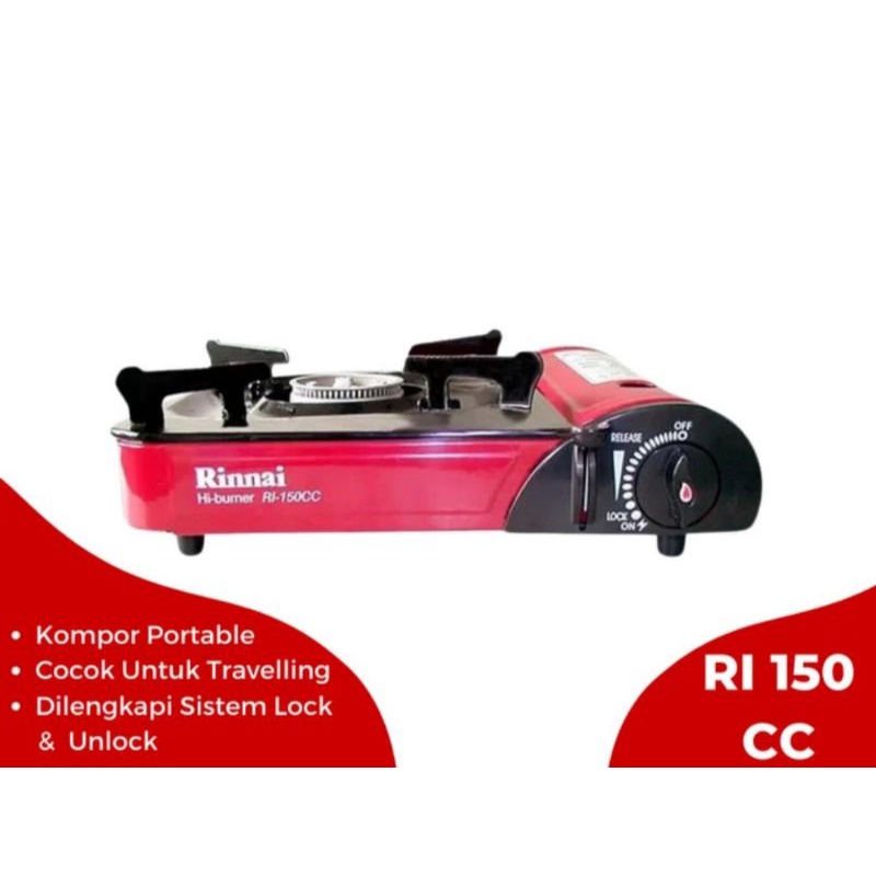 Jual Kompor Gas Portable Rinnai RI 150CC | Shopee Indonesia