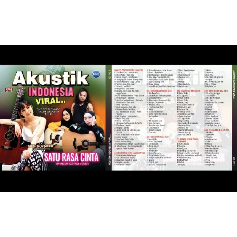 Jual Kaset MP3 lagu Akustik Indonesia viral | Shopee Indonesia