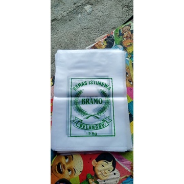 Jual Plastik Kemasan Beras Bramo 5kg 100pcs | Shopee Indonesia