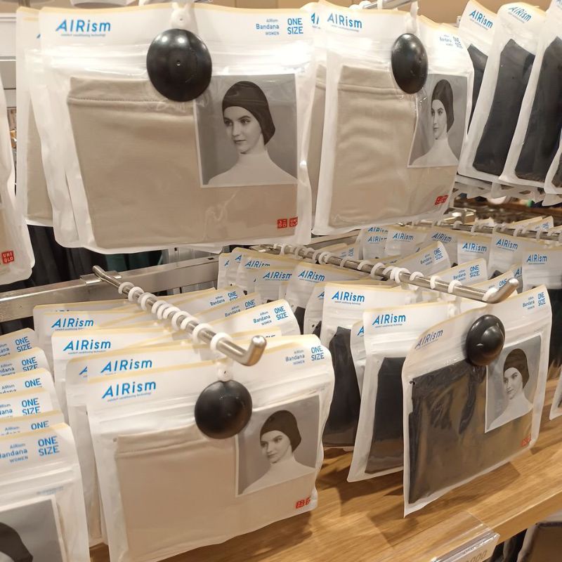Jual AIRISM HIJAB HANA TAJIM - BANDANA HEADBAND - UNIQLO | Shopee Indonesia