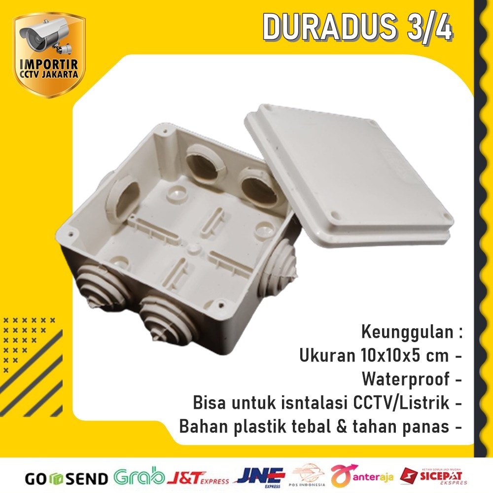 Jual Duradus / Doradus / Junction Box uk. 10.5x10.5 cm | Shopee Indonesia