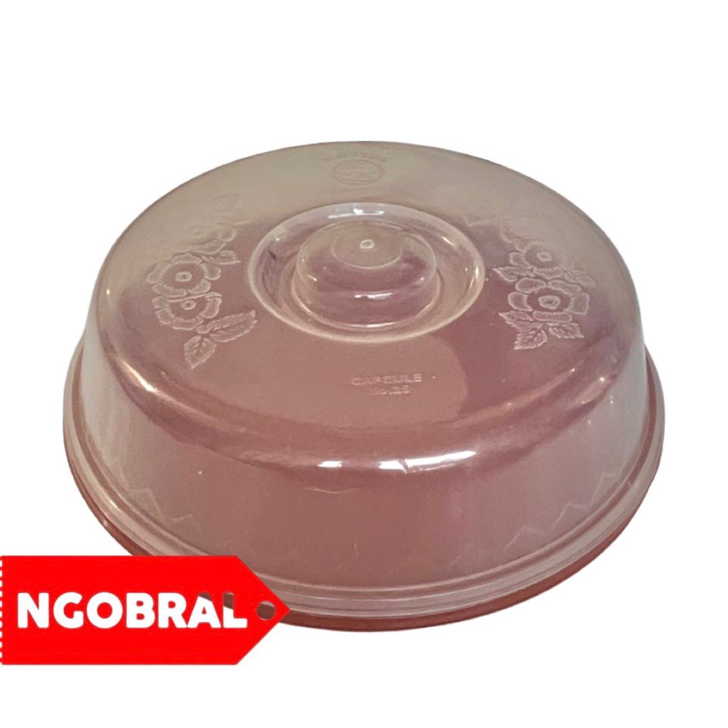 Jual Tempat Roti Kue Bulat Tutup / Tempat Roti Bolu Donut/ Tempat ...