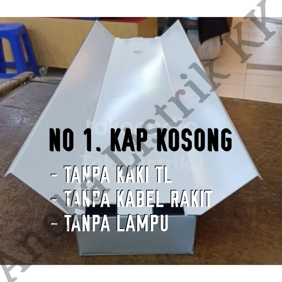 Jual KAP LAMPU TKO 2X36 2X16 W WATT TK O OUTBOW 2X36W 2X16W 2 X 36 16 ...