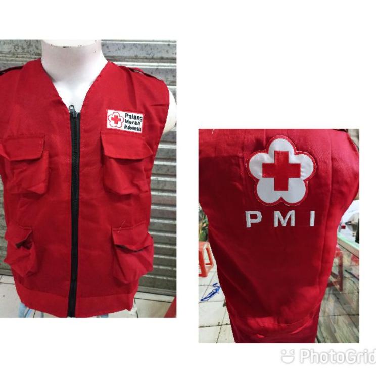 Jual ㅇ rompi pmi biru merah benhur pmr custum pmi pmi pmr uks osis ⇑ ...