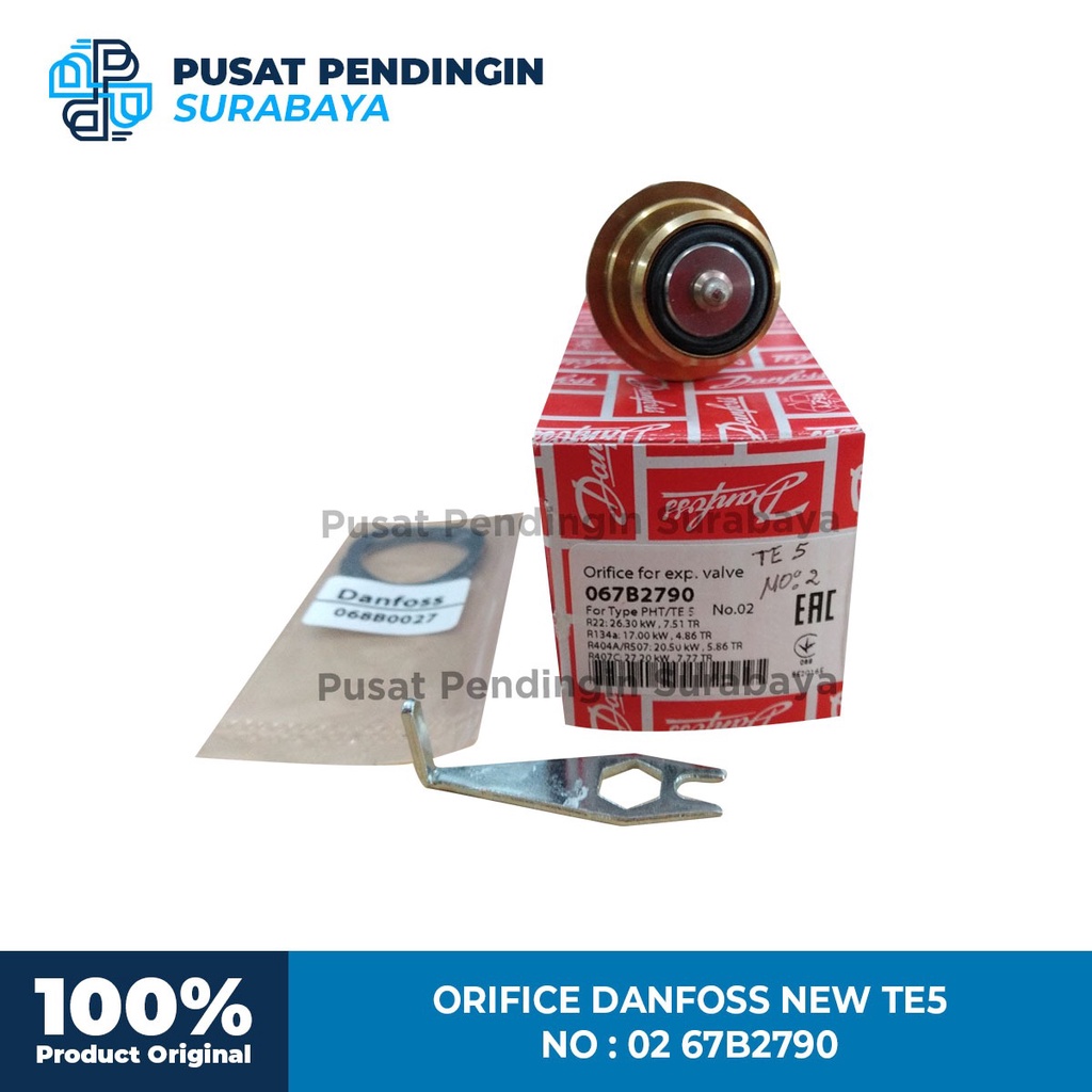 Jual Orifice Danfoss expansi TE5 No.2 - Expansi Orrifice danfoss TE5 No ...