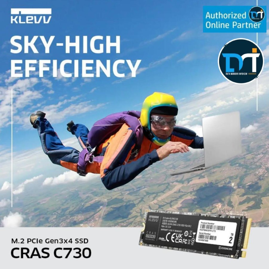 Jual KLEVV CRAS C730 SSD - M.2 2280 NVMe PCie Gen3 x4 - 1TB | Shopee ...