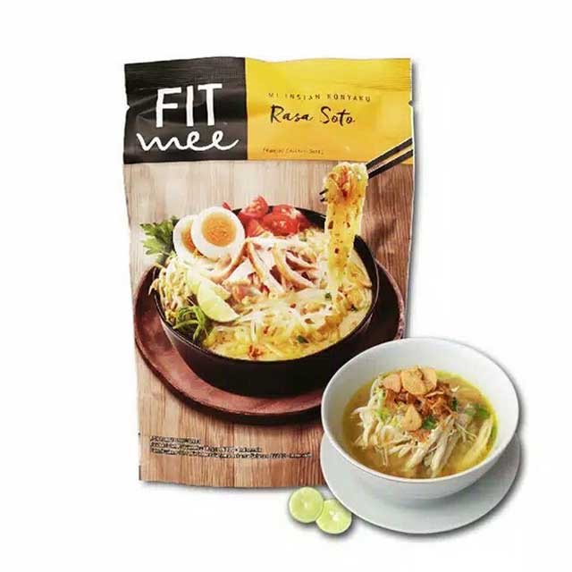 Jual FIT MEE MIE INSTAN SHIRATAKI RASA SOTO 92GR | Shopee Indonesia