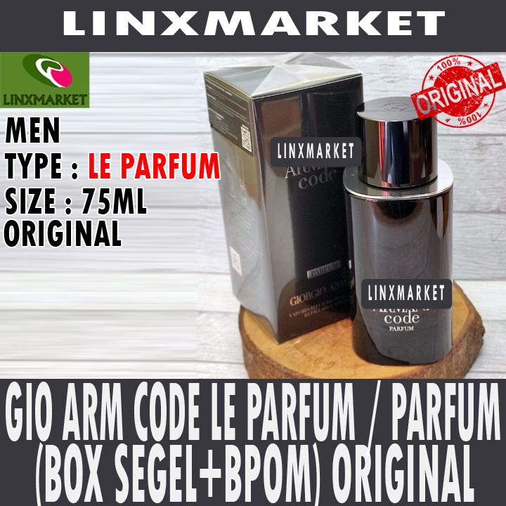 Jual NEW RELEASE 2022 GIORGIO ARMANI CODE PARFUM / CODE LE PARFUM FOR ...