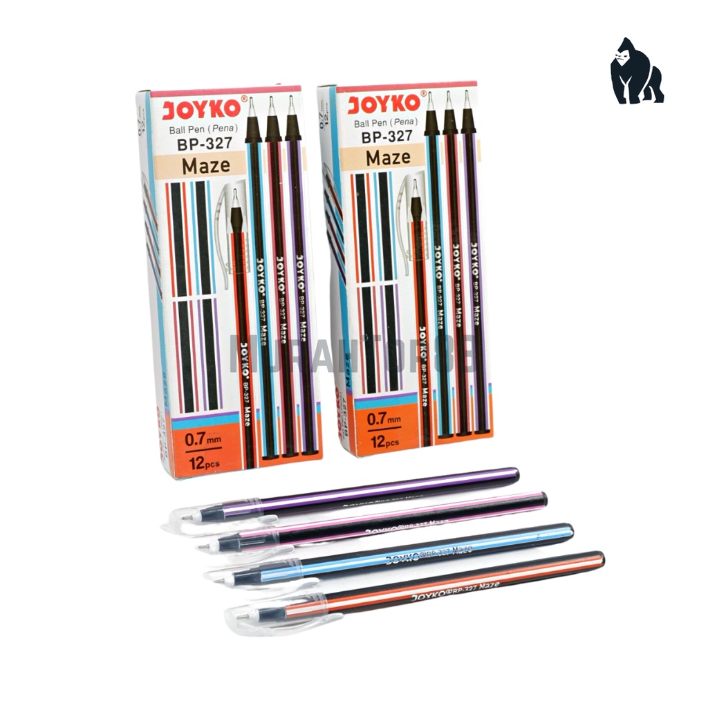Jual Pulpen Joyko BP-327 Maze 0.7 mm / Ballpoint Bolpen Pena Grosir ...
