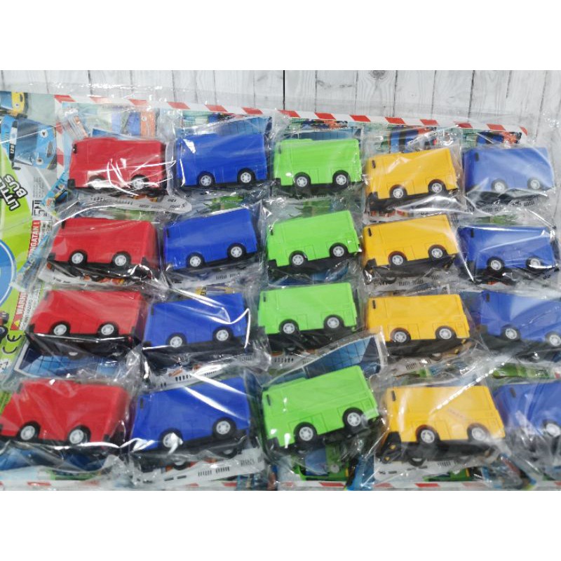 Jual mobil mobilan bus tayo kecil bis pullback gerak sticker 4d1w ...