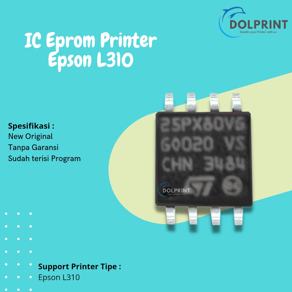 Jual IC Eprom Epson L310, IC Eeprom Reset Epson L310, Resetter Printer ...