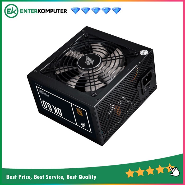 Jual 1STPLAYER DK PREMIUM PS-600AX 80+ Bronze Japanese Capacitor / PSU ...
