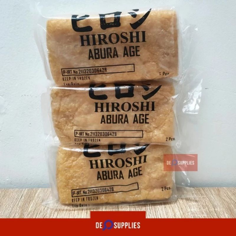 Jual Abura Age (2pcs) - Fry Tofu Aburaage Tahu Kering Japan Miso Ramen Udon | Shopee Indonesia