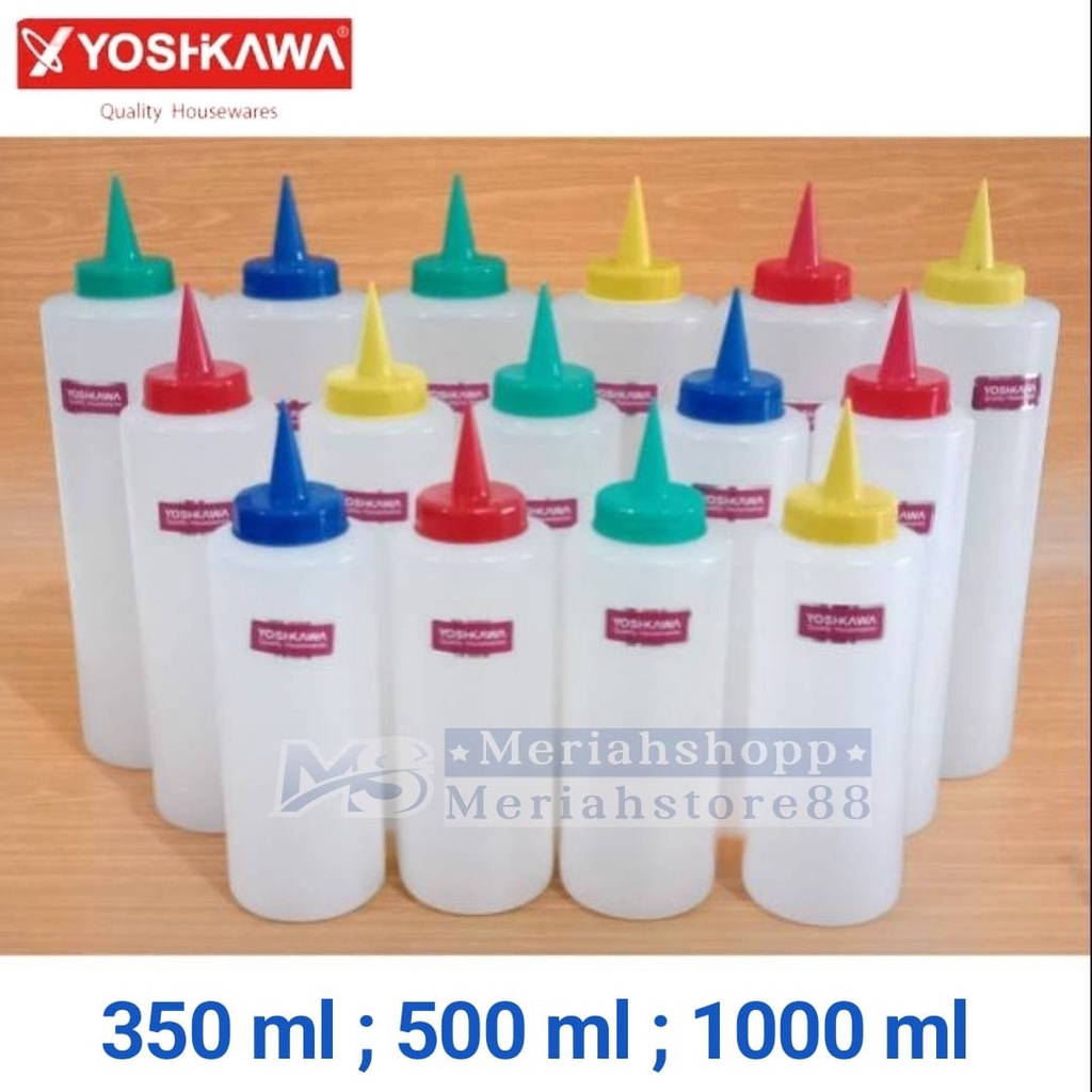 Jual Botol Kecap Saos Mayones (ada 3 SIZE) Yoshikawa Kecap Cabe Sambal ...