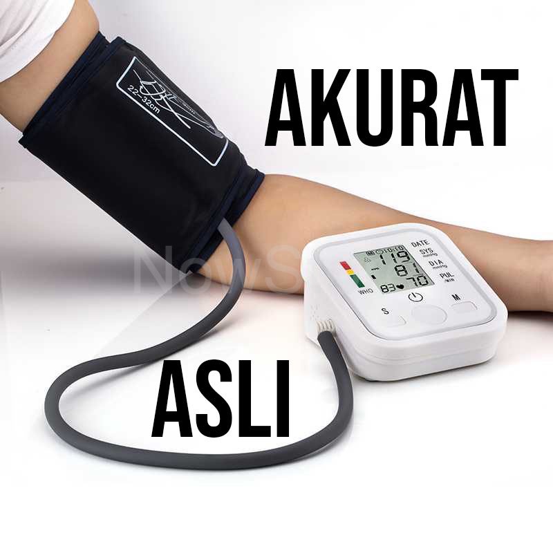 Jual Tensimeter Digital Otomatis Akurat Lengkap Alat Ukur Pengukur ...