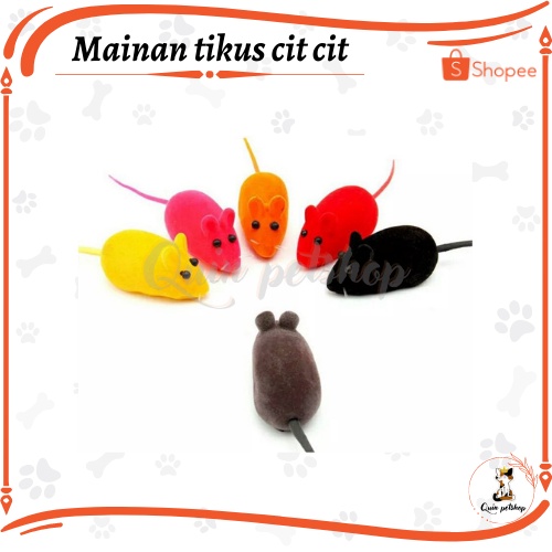 Jual mainan tikus cit cit lucu / mainan interaktif tikus bisa bunyi ...