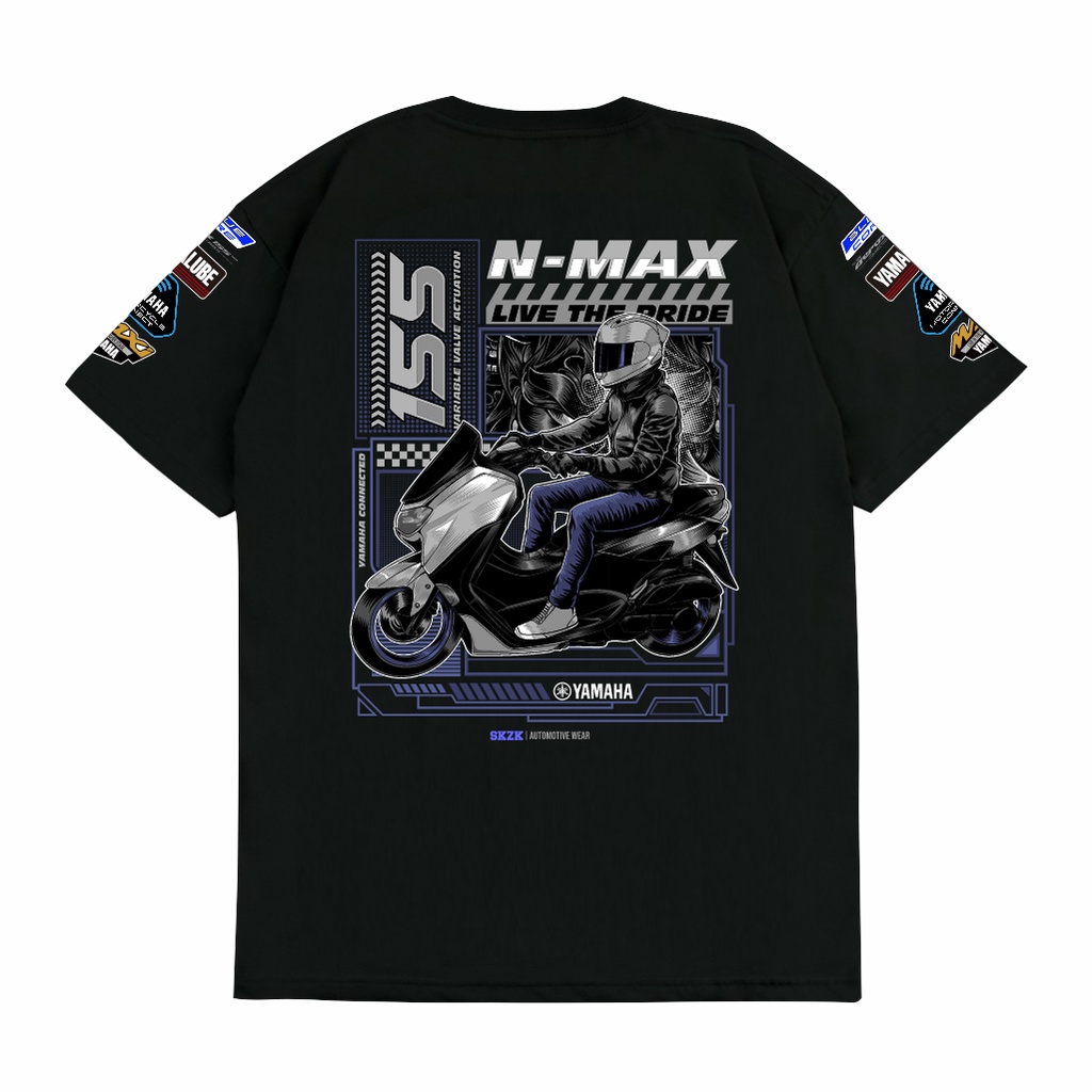 Jual GILAN Baju Kaos T shirt Distro Unisex Gambar Motor YAMAHA NMAX N ...