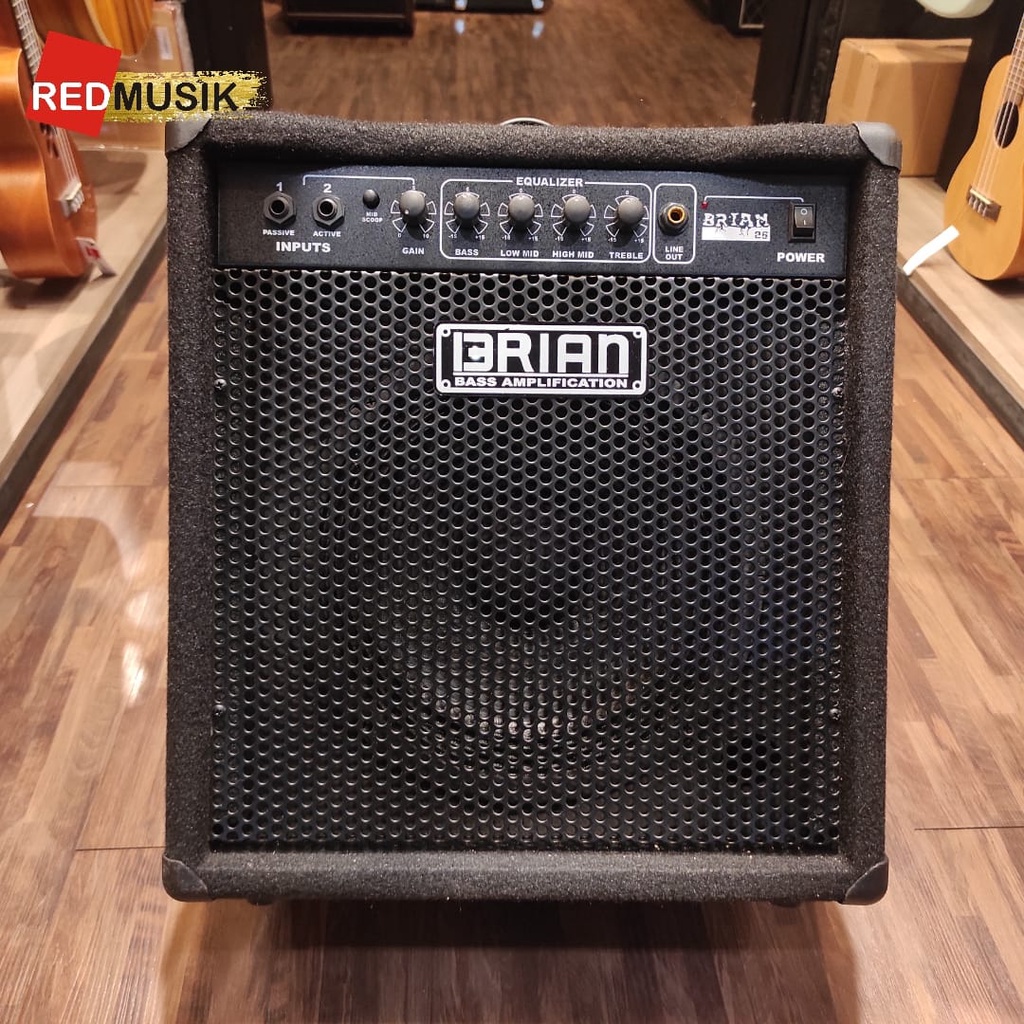 Jual Ampli Bass Keyboard Brian 25 Ampli Bass Murah Original Ampli drum ...
