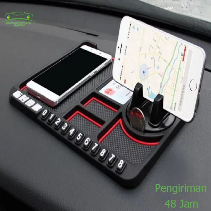 Jual Phone Holder Mat Alas Mobil Dashboard Anti Slip Dudukan Handphone ...