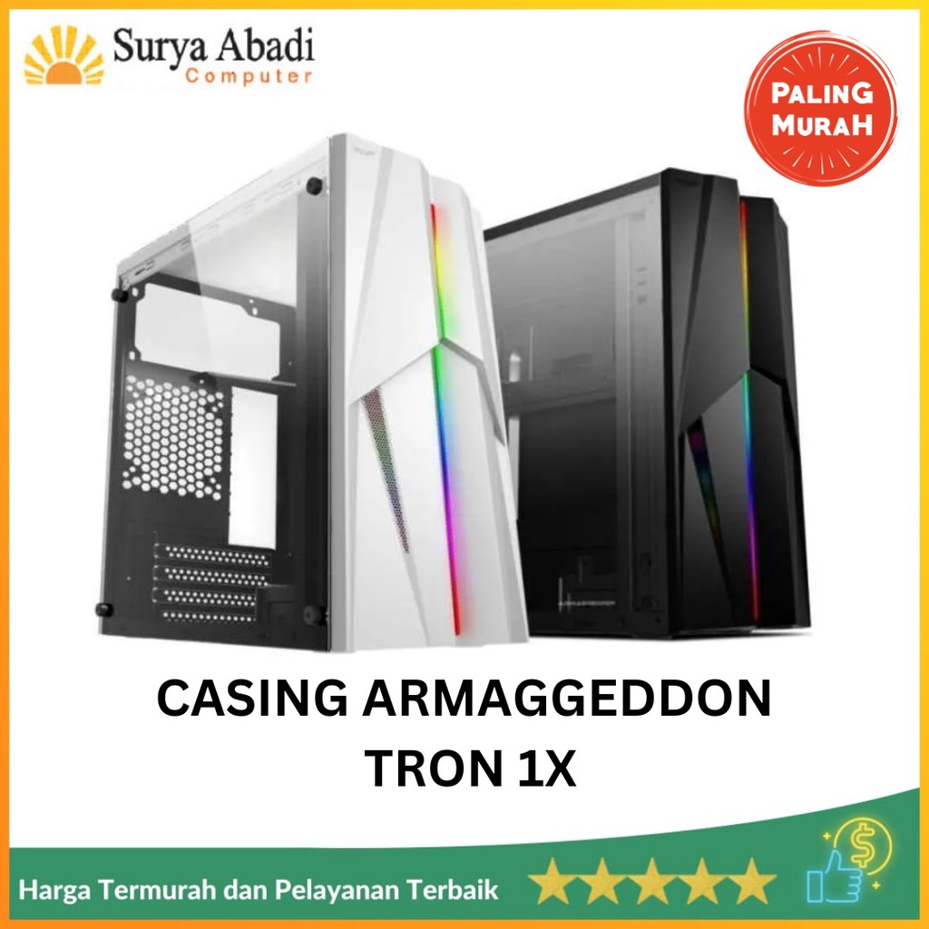Jual Casing Armaggeddon TRON 1X m-ATX RGB Front Panel | Shopee Indonesia