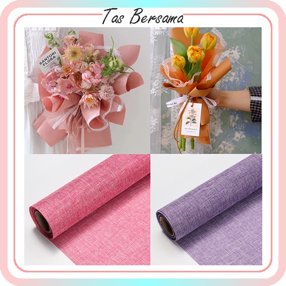 Jual Jute Roll / Kertas Bunga Roll / Jute Korea / Karung Goni / Mesh ...