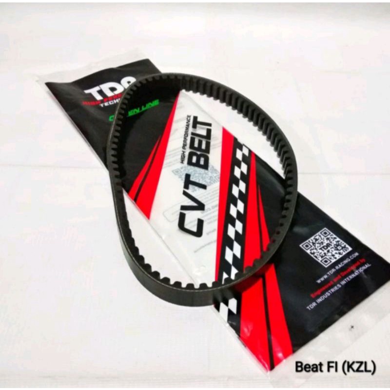 Jual Vanbelt TDR Racing Beat Fi Scoopy fi Spacy Fi Non Esp KZL | Shopee ...