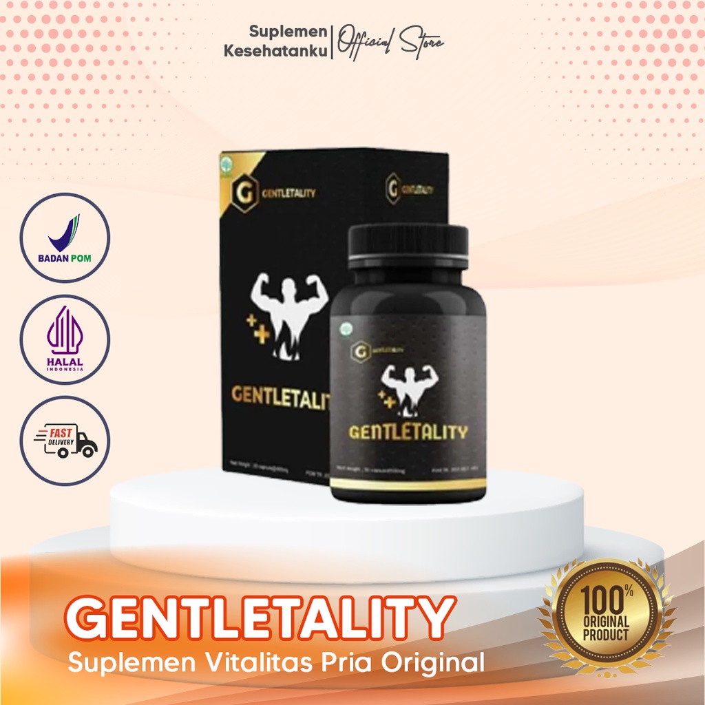 Jual GENTLETALITY - Suplemen Vitalitas Pria Original Terbaik & Terbukti ...