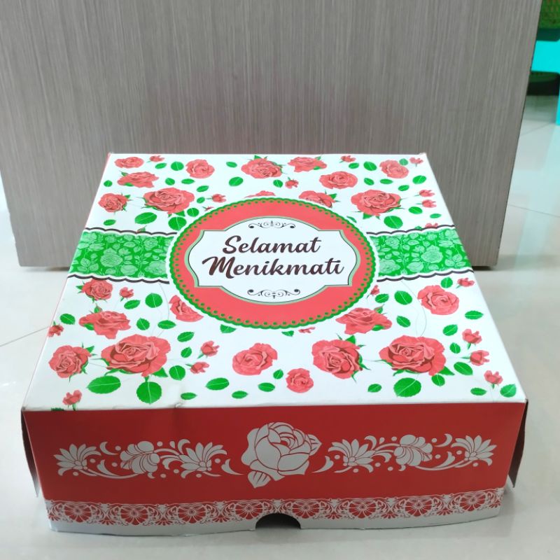 Jual Kotak R12 per lembar / kotak kue / kotak bolu / kotak kelemben ...