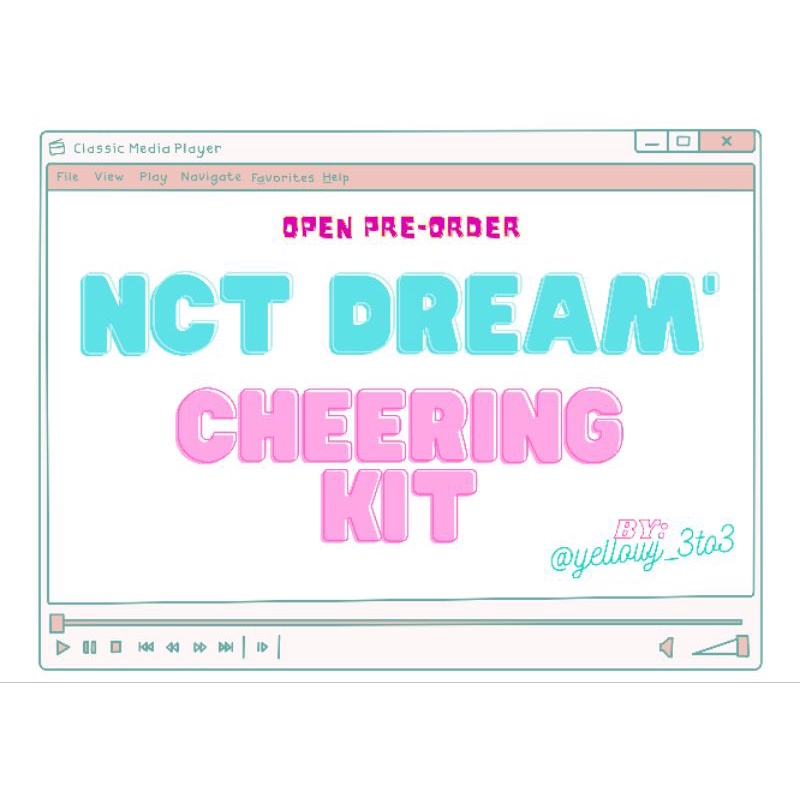 Jual NCT DREAM Cheering Kit [HandBanner] | Shopee Indonesia