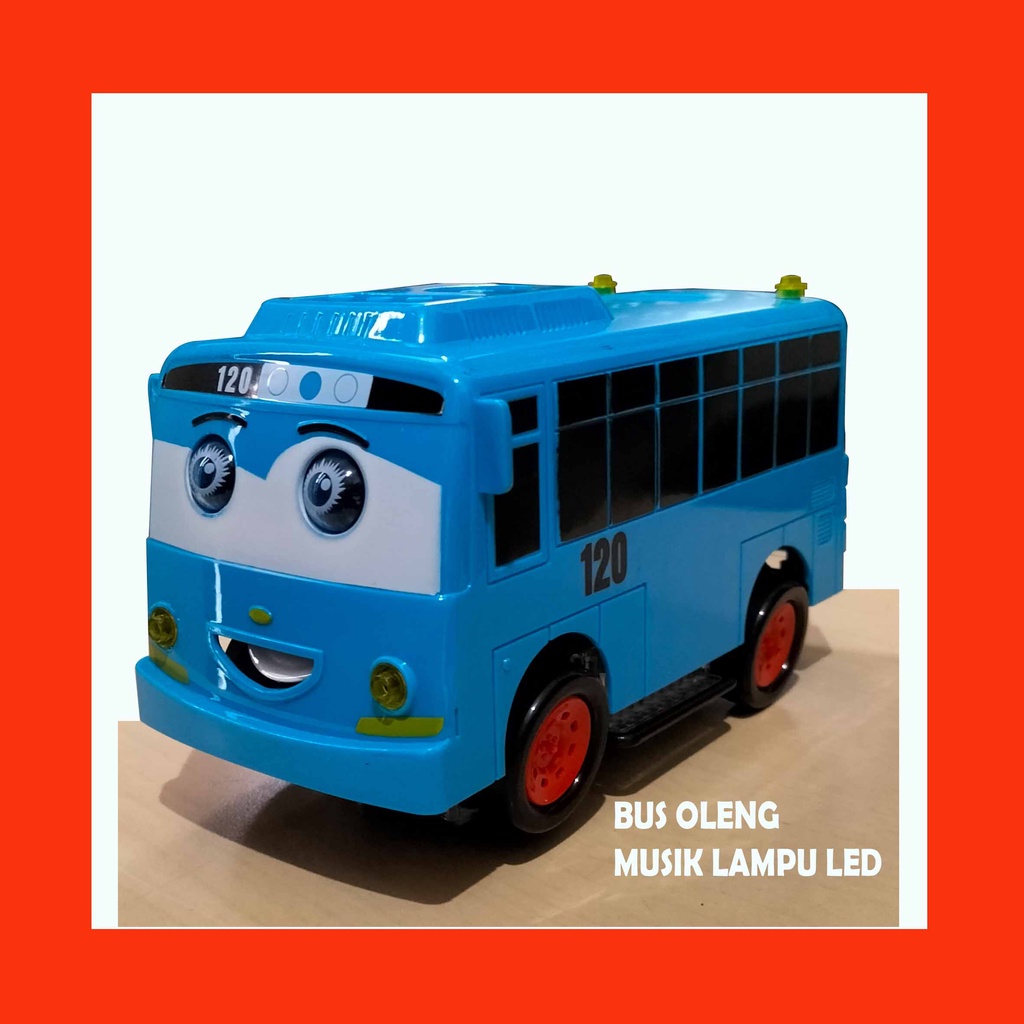 Jual Mainan Bus Tayo Oleng Dancing Jalan Bump Go Lampu Dan Musik | Shopee Indonesia