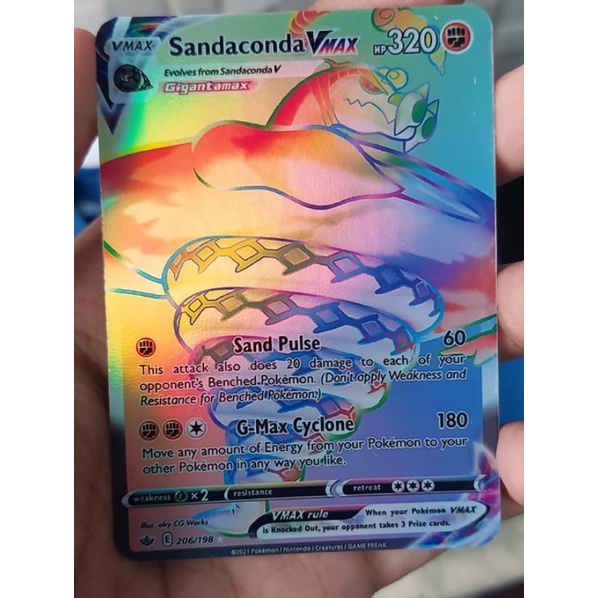 Jual KARTU POKEMON DUMMY RAINBOW VMAX HOLOGRAM ENGLISH VERSION | Shopee ...