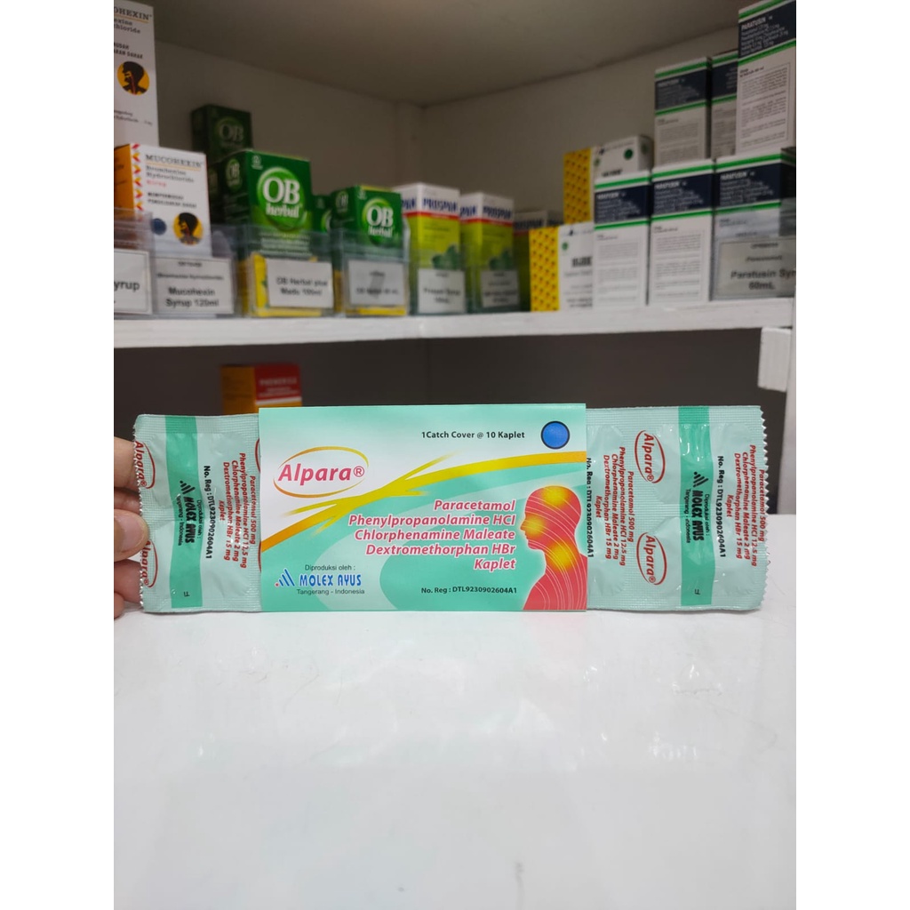 Jual Alpara Strip Isi 10 Tablet Obat Original | Shopee Indonesia