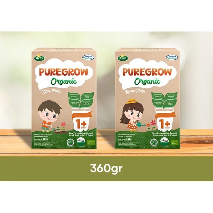 Jual Puregrow organik edisi boy and girl - susu formulia bayi organik ...