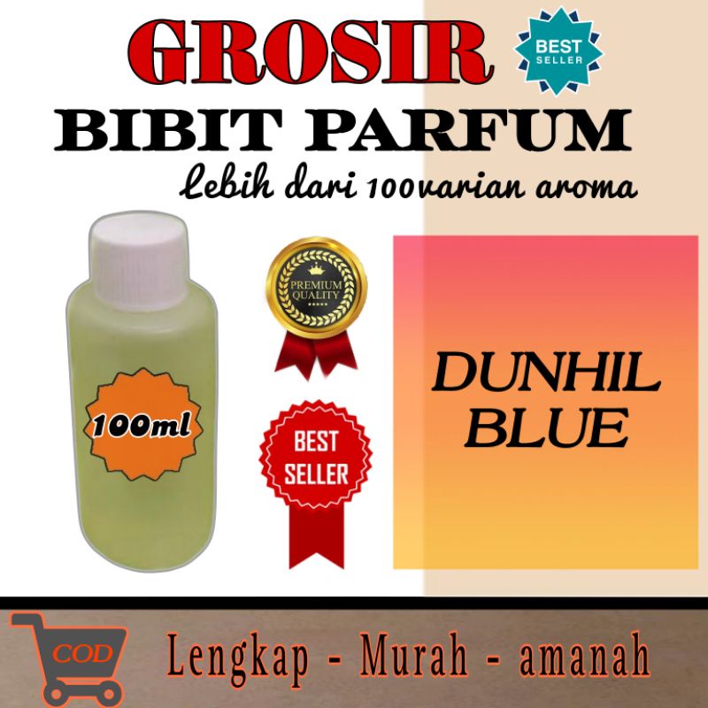 Jual Bibit Parfum 100ml DUNHIL blue Biang parfum pria best seller bibit ...