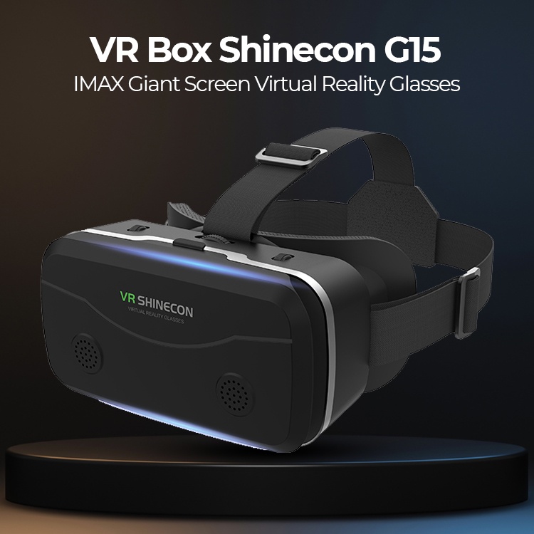 Jual Shinecon VR Box IMAX Giant Screen Virtual Reality Headset HP - SC-G15 | Shopee Indonesia