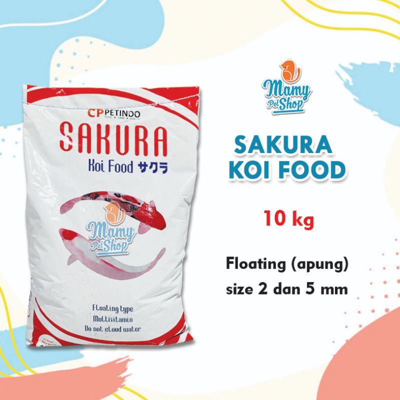 Jual SAKURA KOI FOOD 10 kg | Shopee Indonesia