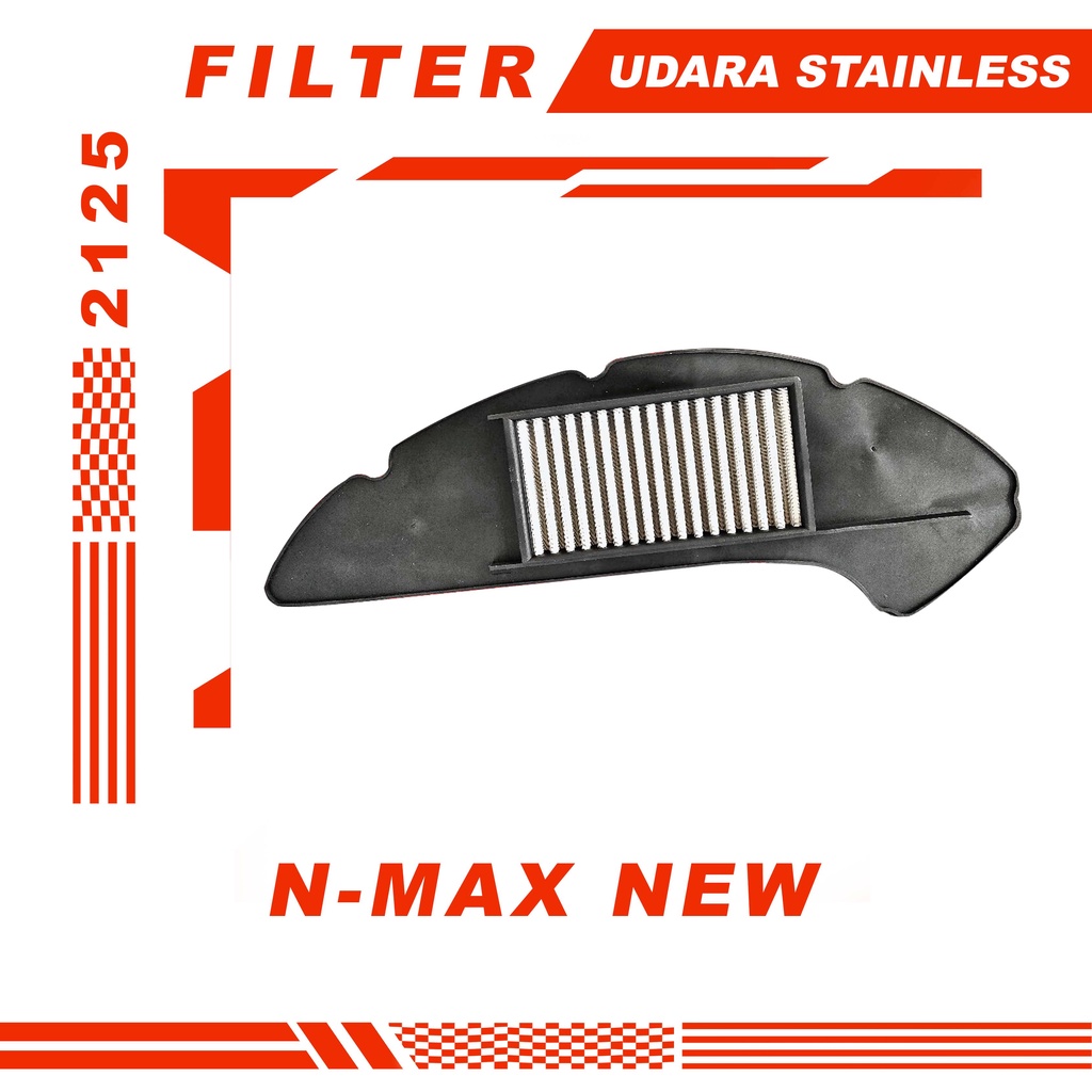 Jual Filter Udara NEW NMAX AEROX – Stainless Steel 45 Mikron | Bisa ...